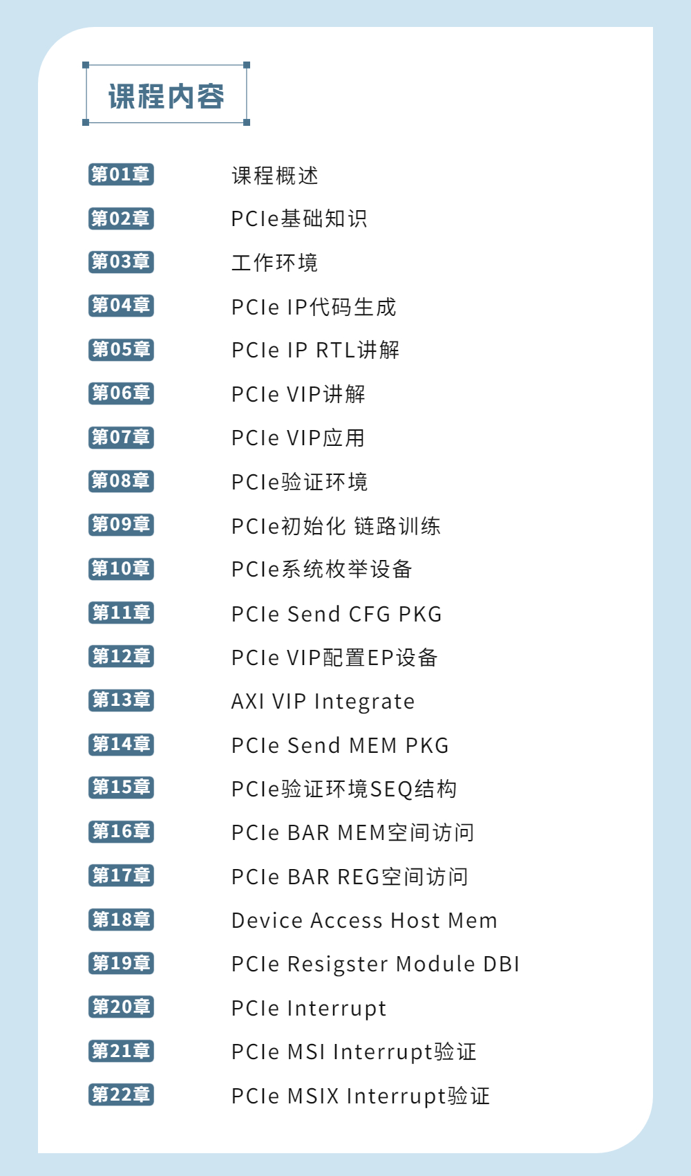 PCIe IP之UVM验证实战1-移知教育